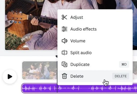 How Do I Remove Audio From A Video In Canva Design Tutorials And Guides